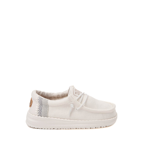 HEYDUDE Wally Casual Shoe - Toddler / Little Kid - Natural White - Journeys